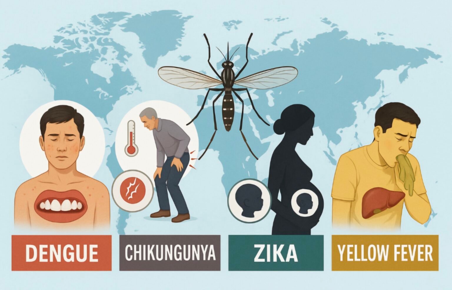 Management of Arboviral Diseases (Dengue, Chikungunya, Zika, and Yellow ...